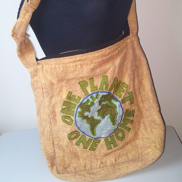 Bags | One Planet One Home Large Purse | Poshmark
